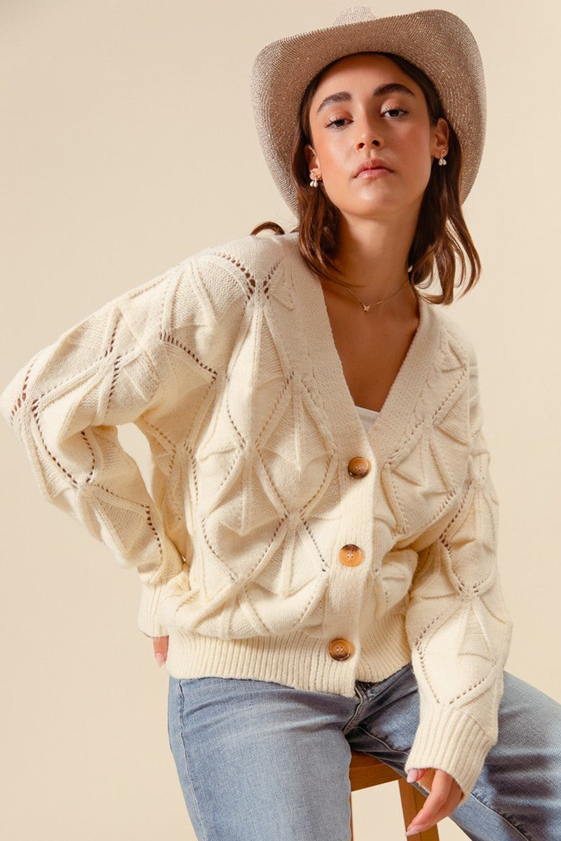 Cream Cardigan – Sweet Bay Boutique LLC
